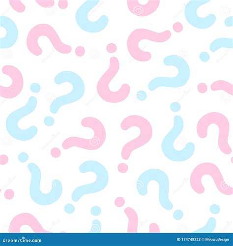 Gender Reveal Party Background Stock Vector Illustration Of Cute Happy 174748223
