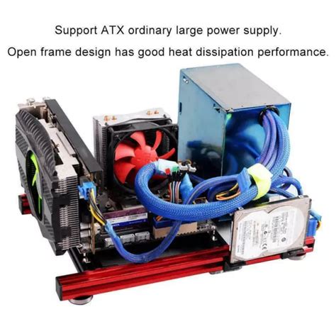 Diy Mini Itx Open Aluminum Alloy Frame Itx Motherboard For Pc Computer