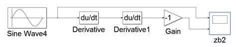 Matlab Simulink Derivative