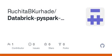 Github Ruchitabkurhadedatabrick Pyspark Project