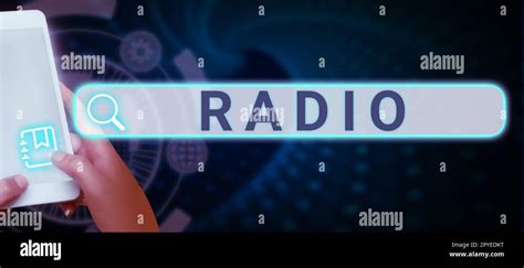 Text Caption Presenting Radio Business Overview Transmission Reception