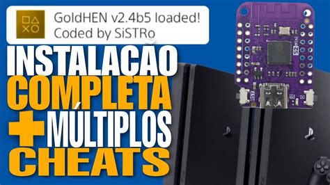 GOLDHEN 2 4 vB5 INSTALAÇÃO COMPLETA NA ESP32S2 MINI diversas