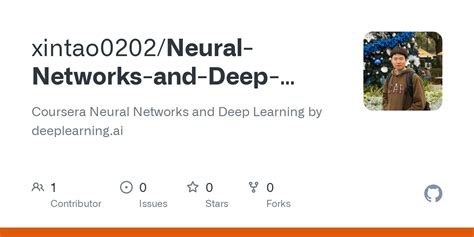 GitHub Xintao Neural Networks And Deep Learning Coursera Neural Networks And Deep