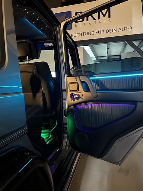 W 463 G Klasse Ambientebeleuchtung Nachrüstung Bkm Electric