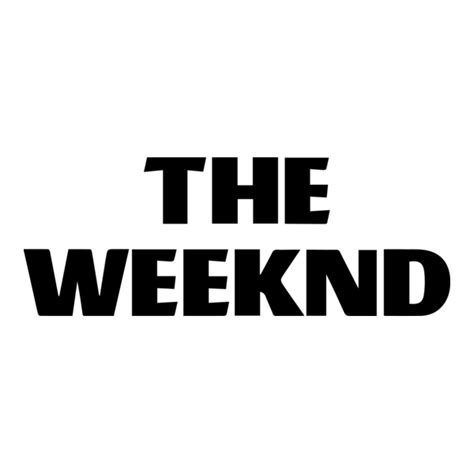The Weeknd Logo Png Vector Ai Free Download