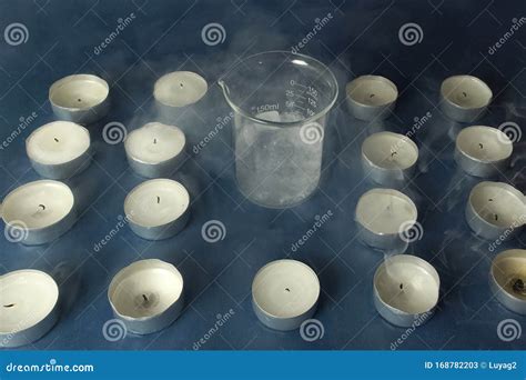 Physical Experiments With Liquid Nitrogen Stock Image Image Of Cold