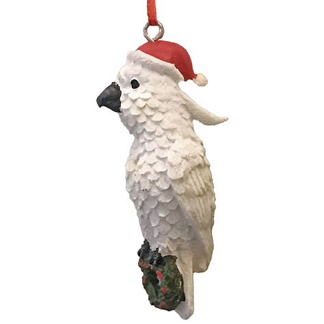 Buy Christmas Cockatoo Hanging Decoration 75cm In Australia Real