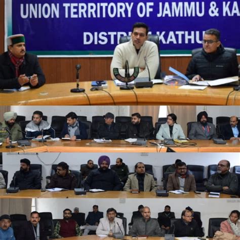 डीसी कठुआ ने आगामी गणतंत्र दिवस 2024 समारोह की तैयारियों का आकलन किया
