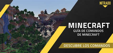 Guía De Comandos De Minecraft Nitrado