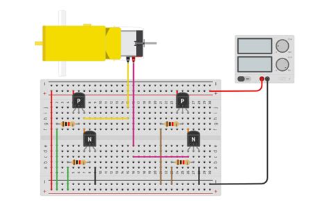Circuit Design 431bh Bridge Construction Using Npn And Pnp