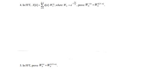 solved having trouble finding the dft of number 4 and fft of