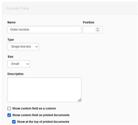 Order Field On Sales Invoice Form Manager Forum