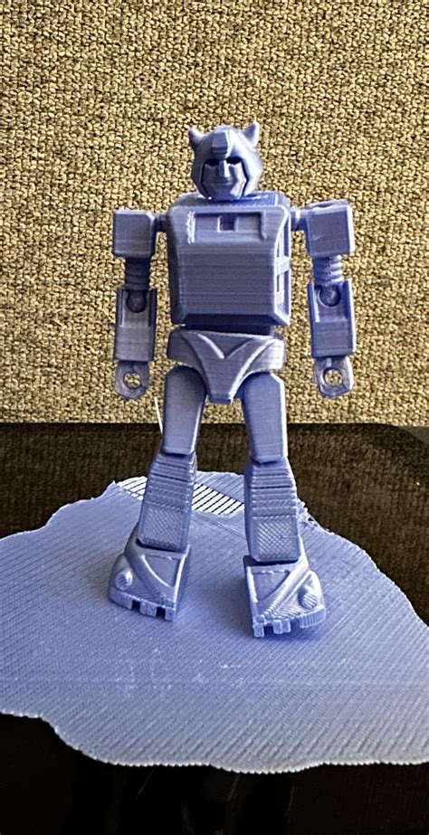 My First Ever Transformers 3d Print It Is Extremely Rough And I Didnt