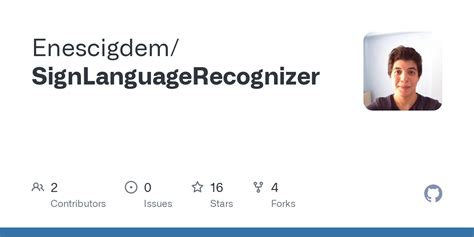SignLanguageRecognizer Code Main Py At Master Enescigdem