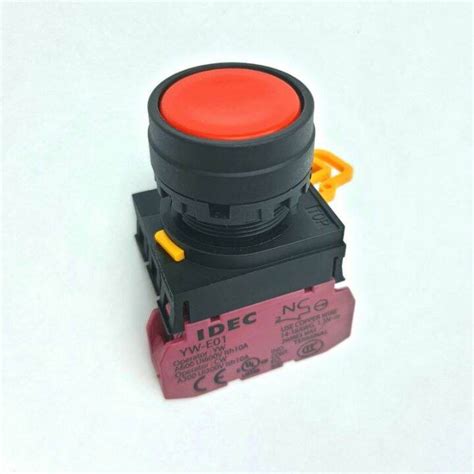 Idec 22mm Push Button Red Yw Series Lazada