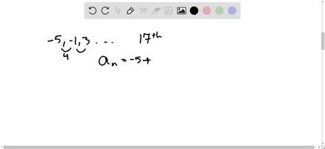 Solvedthe First Three Terms Of An Arithmetic Sequence Are Shown Below