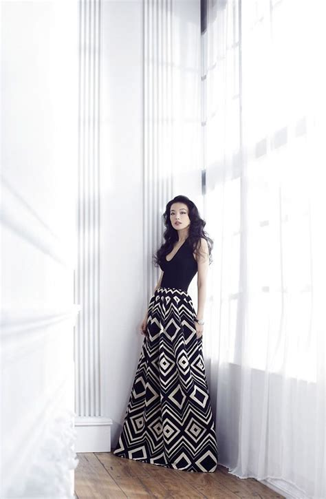 Actress Shu Qi Covers This Months Vogue Taiwan In Glamourous Gowns