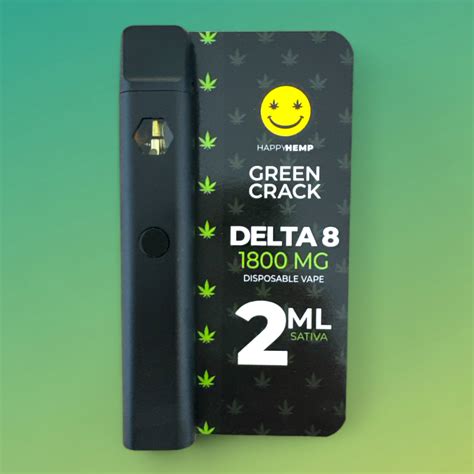 Delta 8 Thc Disposable Vapes From Happy Hemp