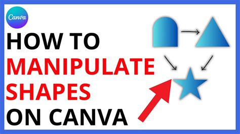 How To Manipulate Shapes In Canva Quick Guide Youtube