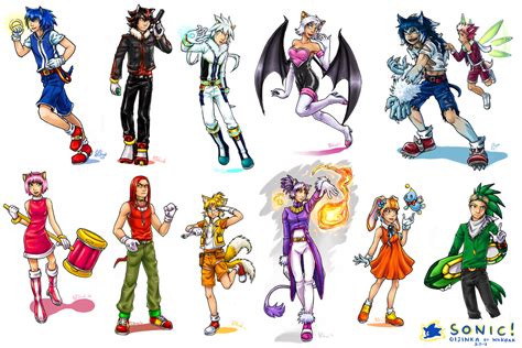 Sonic Gijinka By Wilkoak On Deviantart