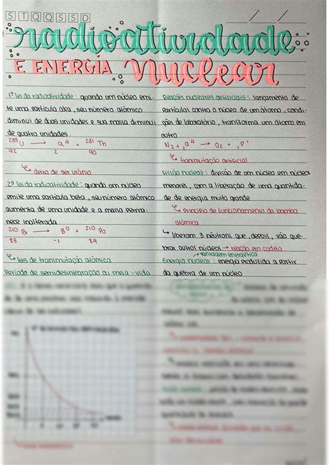 SOLUTION Resumo Energia Nuclear E Radioatividade Fisica Studypool