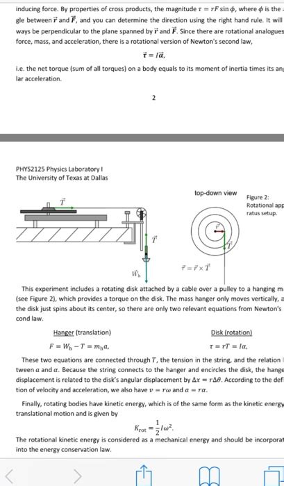 Solved Physics Pre Lab Help Questions Chegg