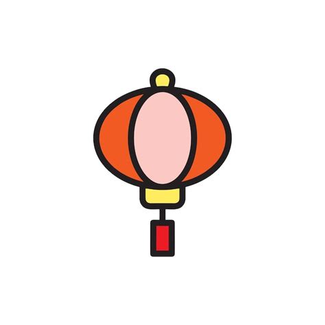 Plantillas De Diseño Vectorial De Iconos De Linternas Chinas Aisladas