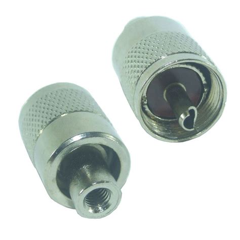 Conector UHF PL259 Para RG58 Fino Rosca COMPEL