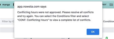 How To Use The Overlapping Time Alert Feature Customer Portal