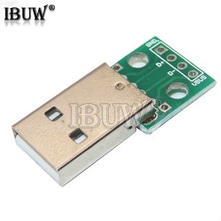 PCS Micro Mini USB USB A Male USB A Female USB B Connector Interface To Mm DIP PCB