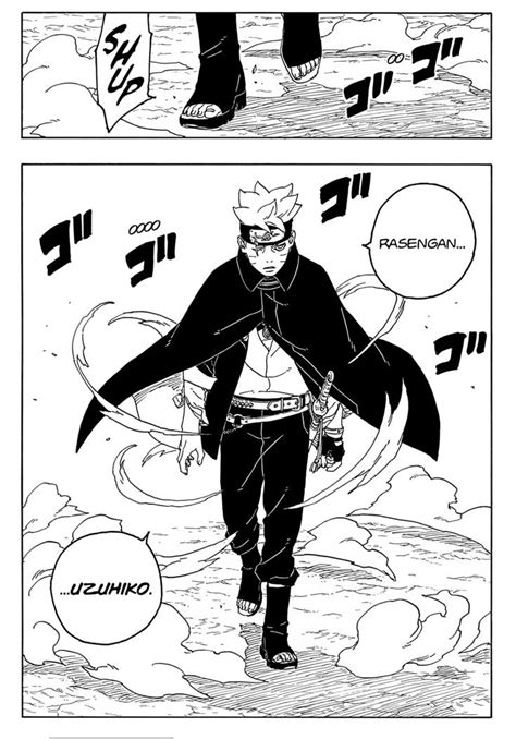 Boruto Using His Rasengan Uzuhiko Boruto Anime Naruto Manga Pages