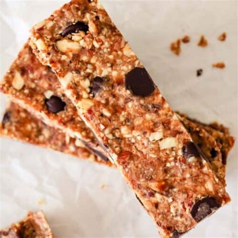 No Bake Homemade Energy Bars With Oats And Dates Grateful Grazer