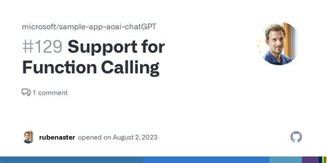 support for function calling · issue 129 · microsoft sample app aoai
