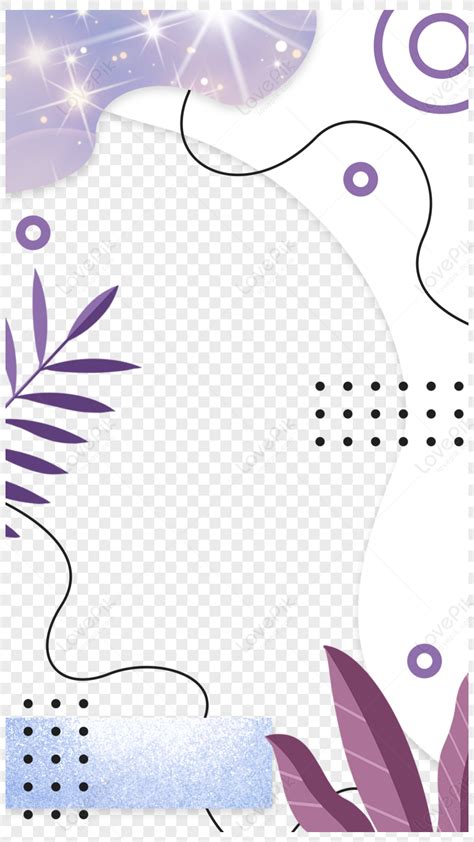 여름 형광 인스 타 그램 스토리 테두리 일러스트경계이파리 Png 일러스트 무료 다운로드 Lovepik