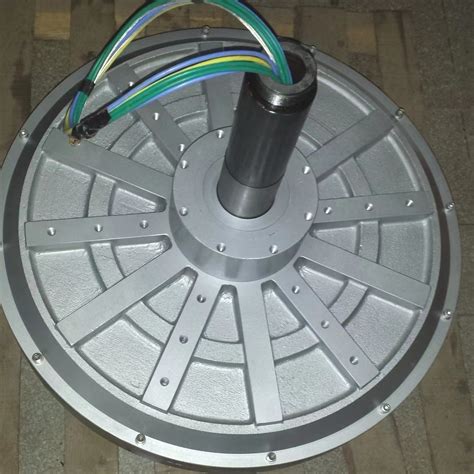50kw 320rpm Axial Flux Coreless Disc Permanent Magnet Generator 400vac