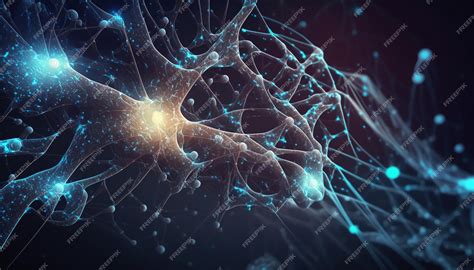 Premium Photo Technology Neural Network Background Imagegenerative Ai
