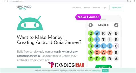begini cara membuat game android tanpa coding hanya 5 menit teknologi