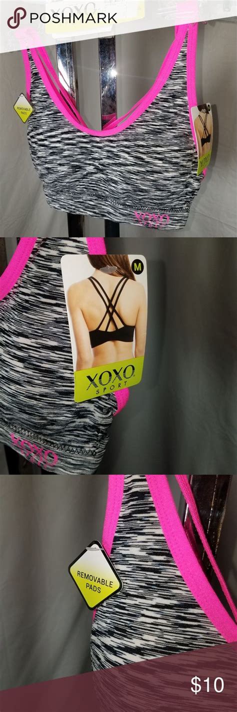 Nwt Xoxo Sports Bra Medium Sports Bra Xoxo Bra