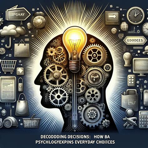 Decoding Decisions How Behavioral Psychology Explains Everyday Choices