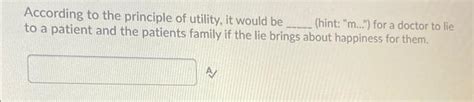 Question Point Saved Listen The Principle Of Chegg