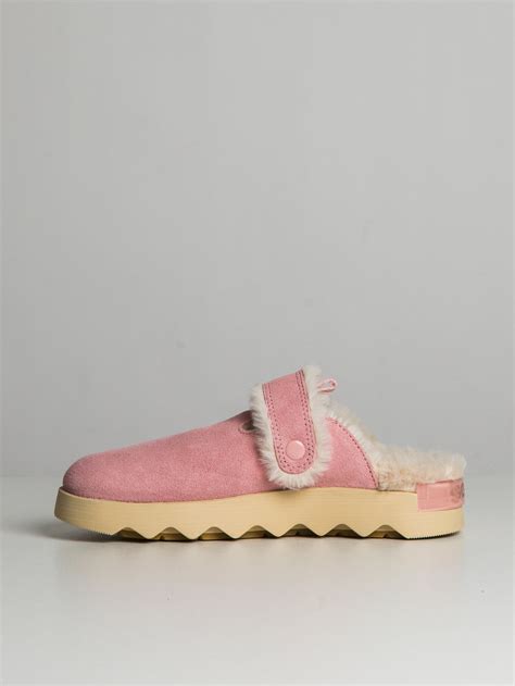 Womens Sorel Viibe Clog Suede Cozy Boathouse