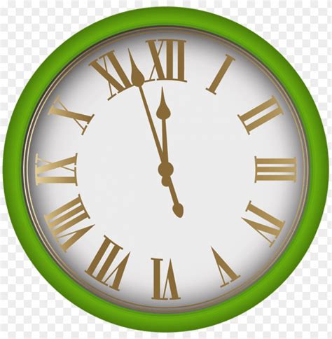 Vintage Clock Vector Png