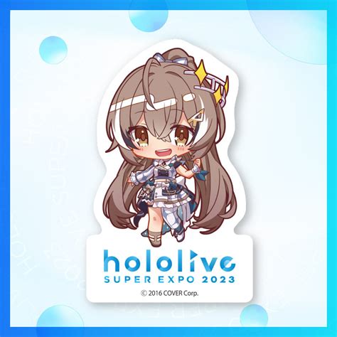 Hololive Super Expo 2023 Chibi Sticker Bright Outfit Ver Hololive