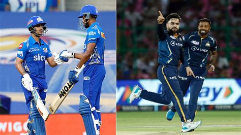 Mi Vs Gt Playing 11 दो मैच के बाद तिलक वर्मा की होगी वापसी मुंबई