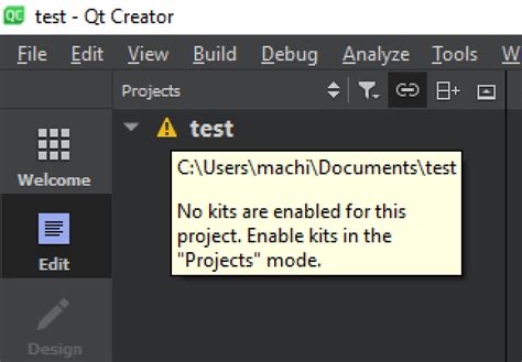 No Kits Are Enabled For This Project When Setting Cmake As The Build