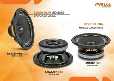 Types Of Speakers Diagram