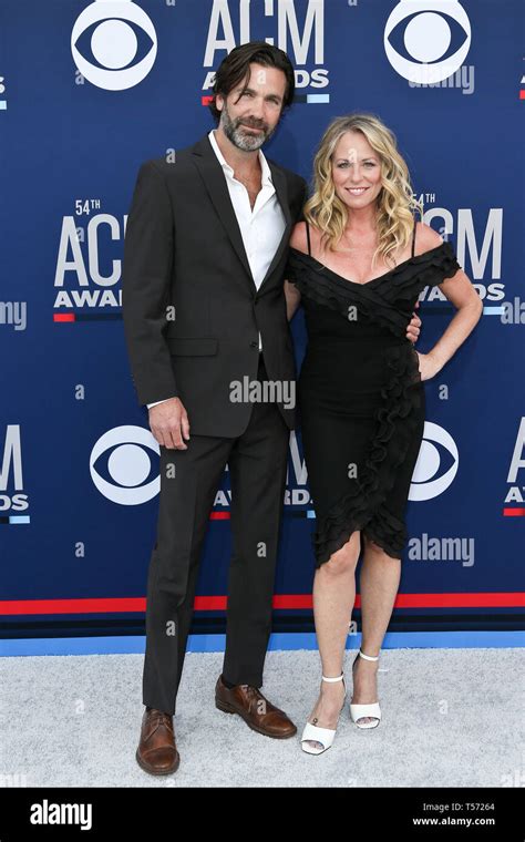 April 7 2019 Las Vegas Nevada United States Deana Carter R And Husband Jim Mcphail