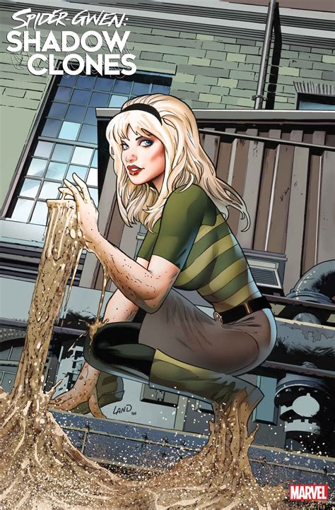 See Gwen Stacy Gone Bad In Greg Lands New Spider Gwen Shadow Clones