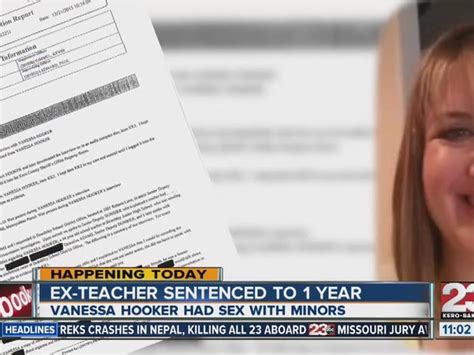 Ex Teacher Sentenced To 1 Year In Jail