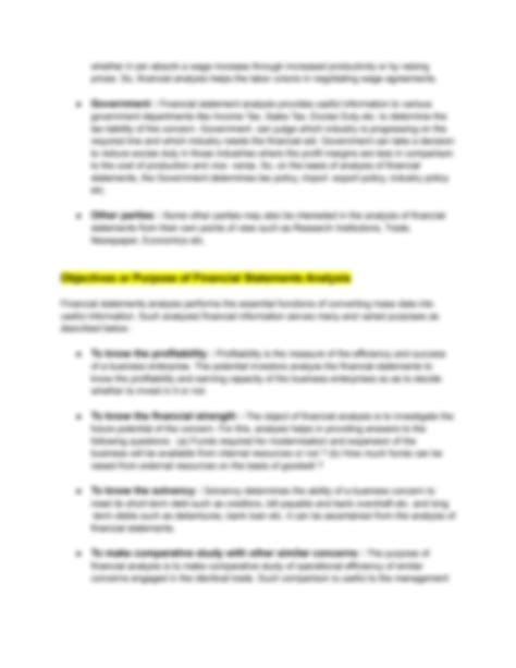SOLUTION Financial Statements Analysis Discussion Studypool